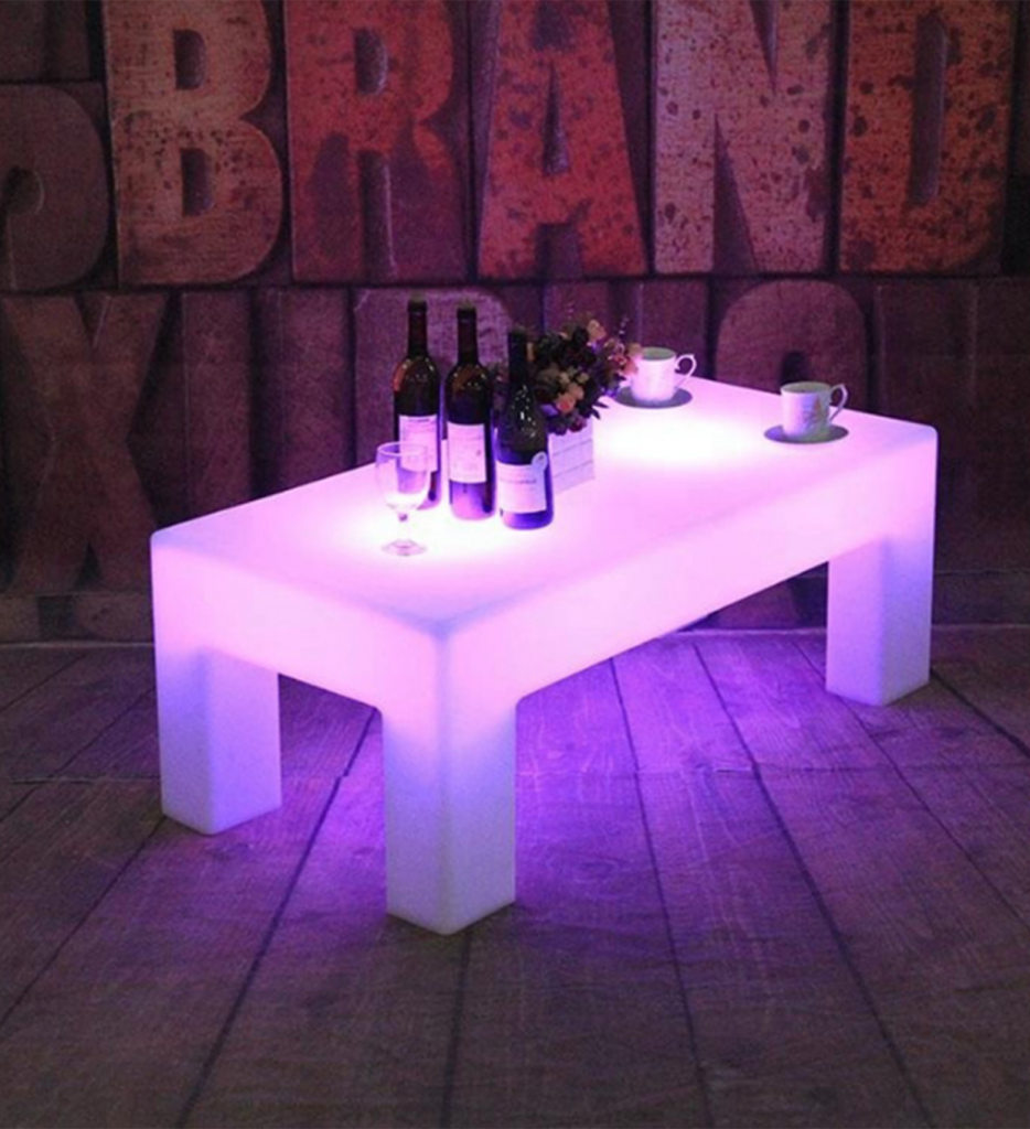 Square LED Coffee Table - a professional supplier for Glowing LED ...