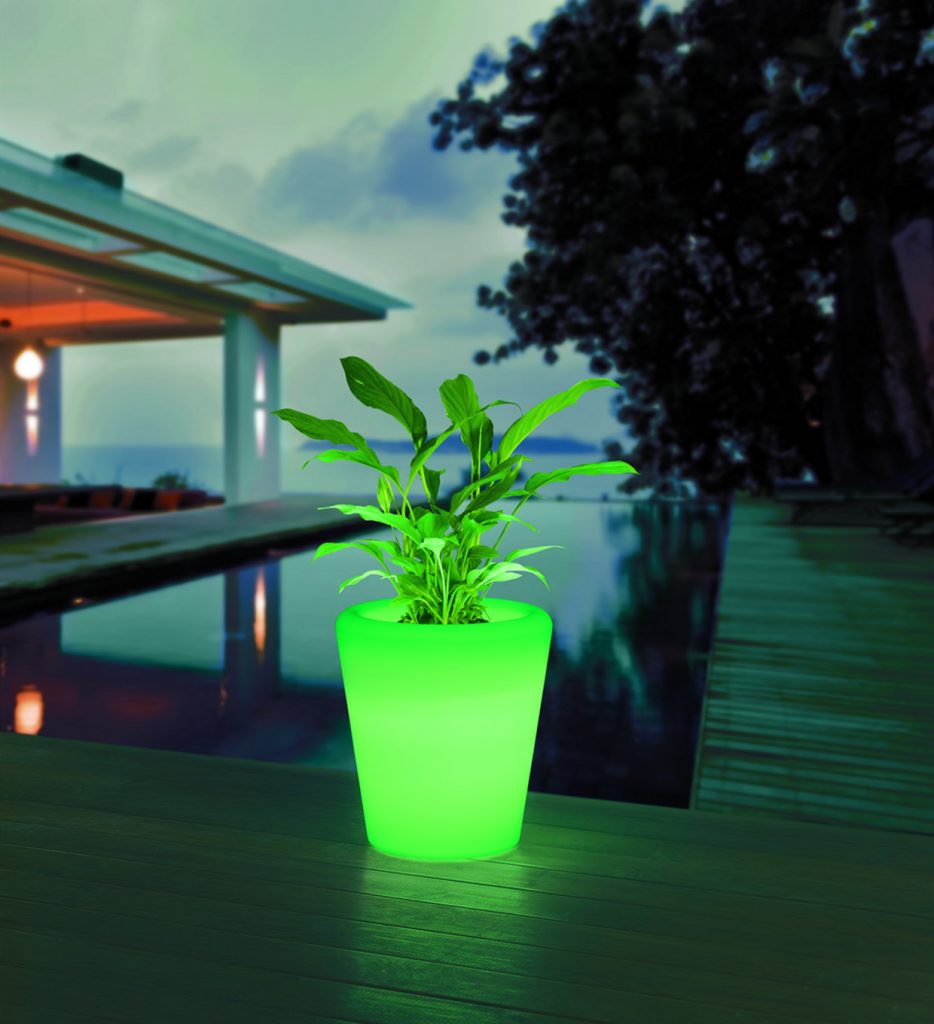 Battery Operated LED Flower Pot - a professional supplier for Glowing ...