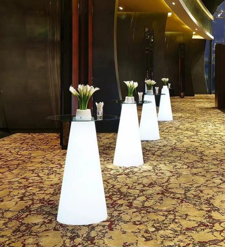 LED Bar Table with Glass - a professional supplier for Glowing LED ...