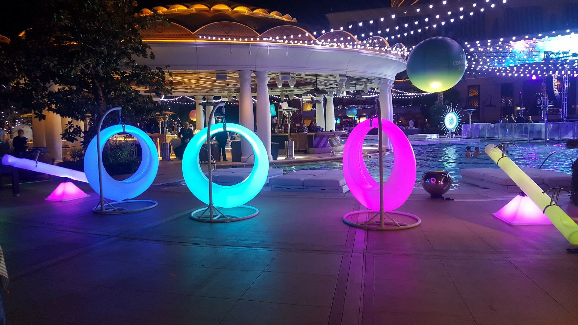 Rechargeable Lighted Up Swings - a professional supplier for Glowing ...